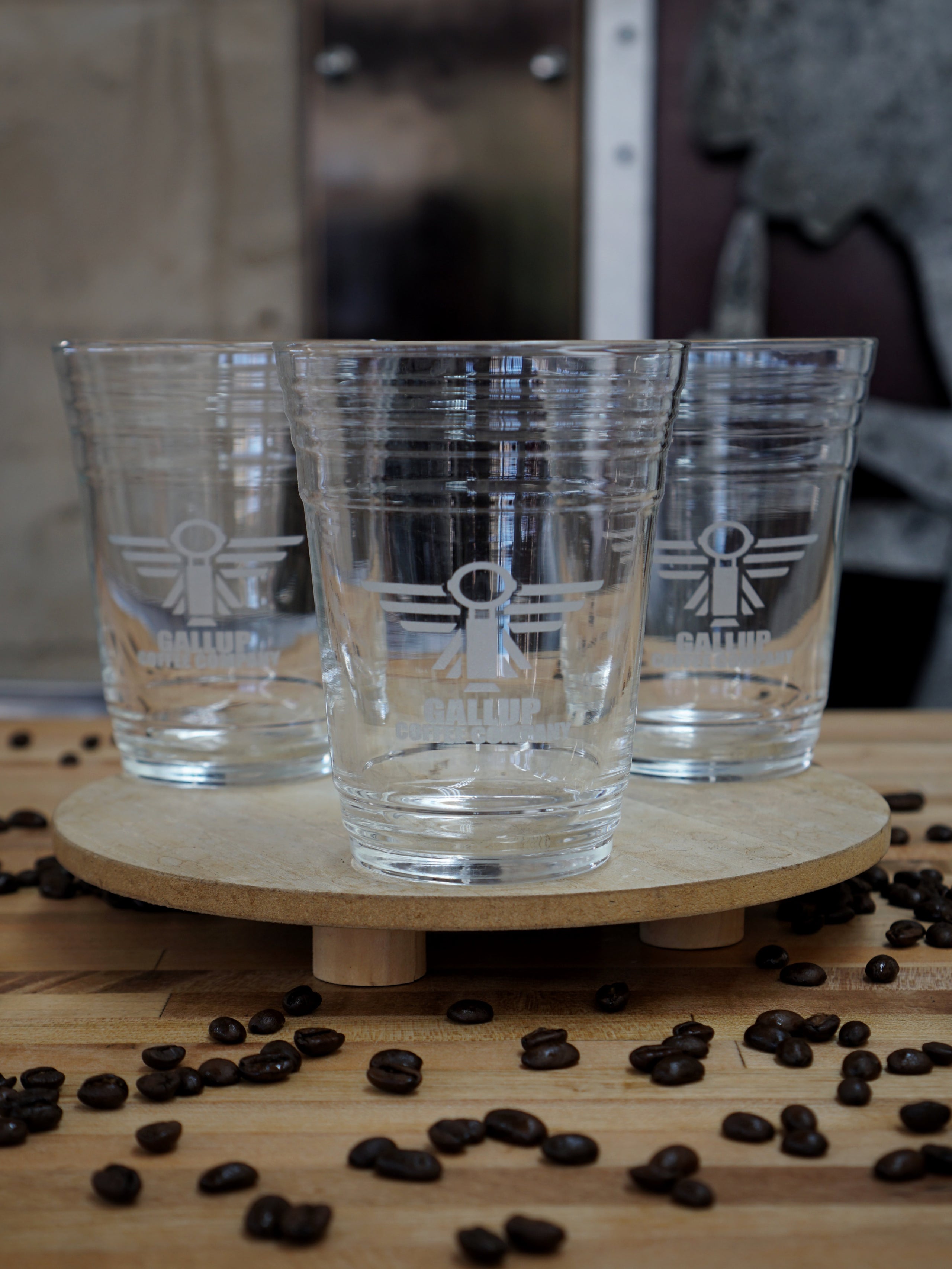 Glass Solo Cup | Gallup Coffee Company